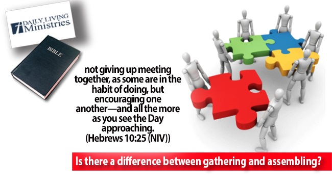 Is there a difference between gathering and assembling? | Daily Living ...